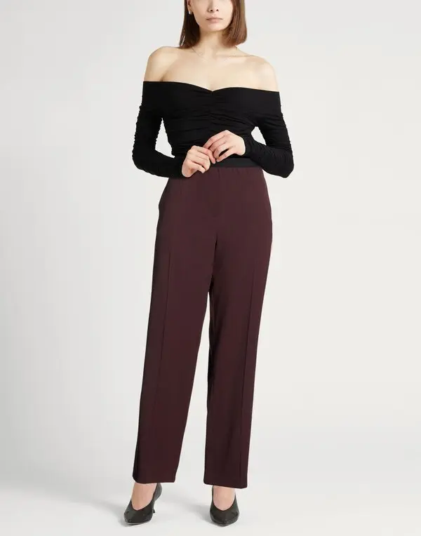 ALYSI Virgin Wool Wide-leg Pants