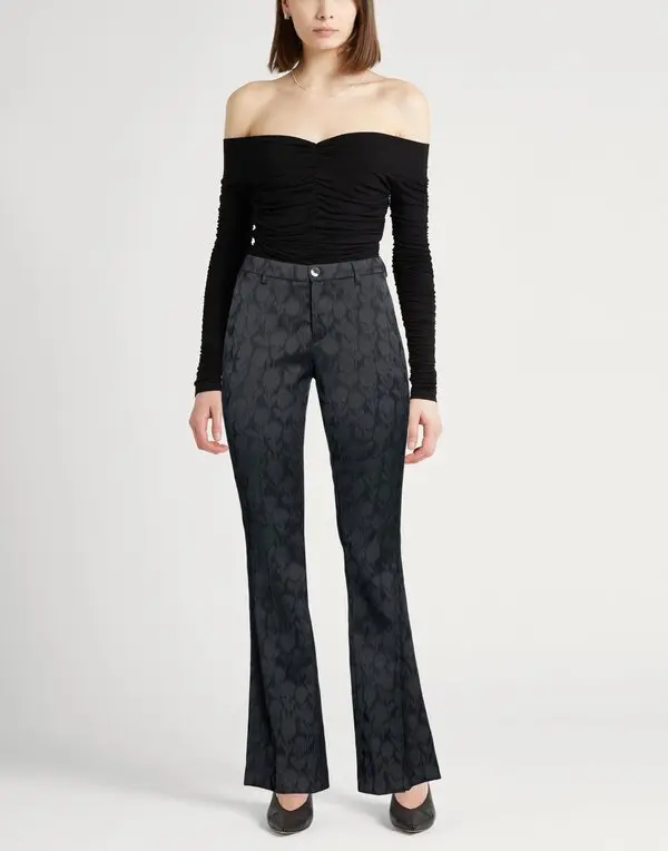 PT TORINO Flared Jacquard Pants