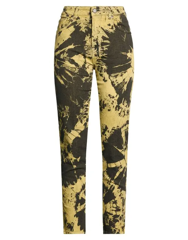 PT TORINO Cotton Blend Stretch Jeans With Tie-dye Detail