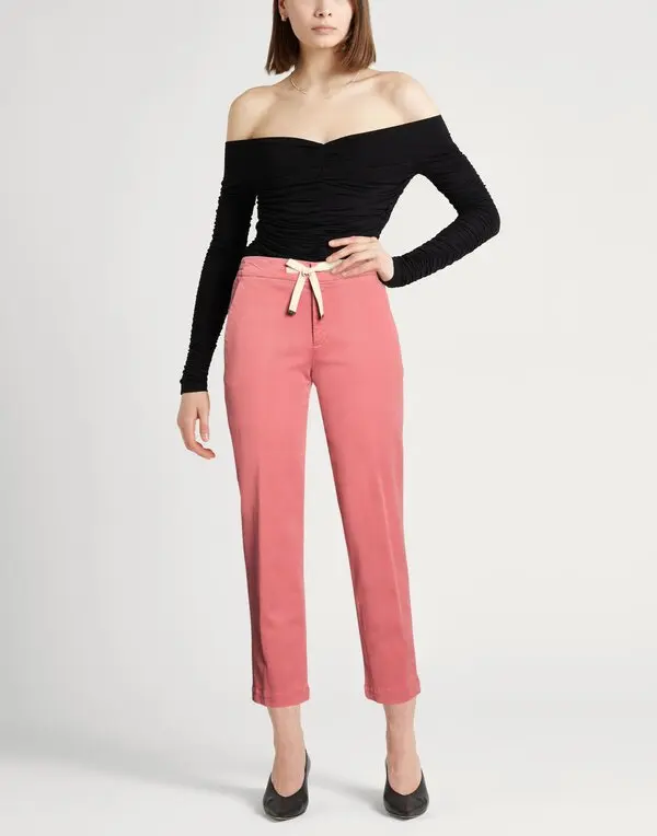 PT TORINO Tapered Twill Pants With Drawstring Waist