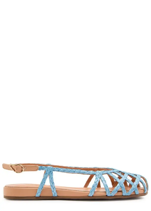 ANCIENT GREEK SANDALS Kardia Raffia Sandals
