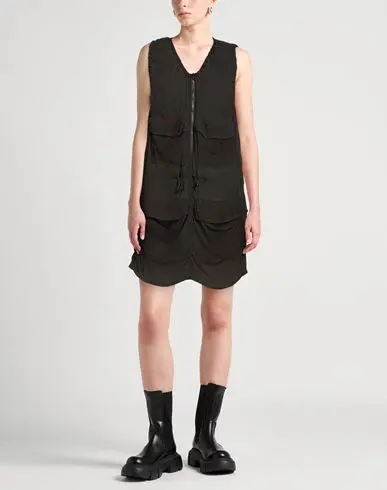 DIESEL® Sleeveless Crewneck Mini Dress With Embroidered Logo