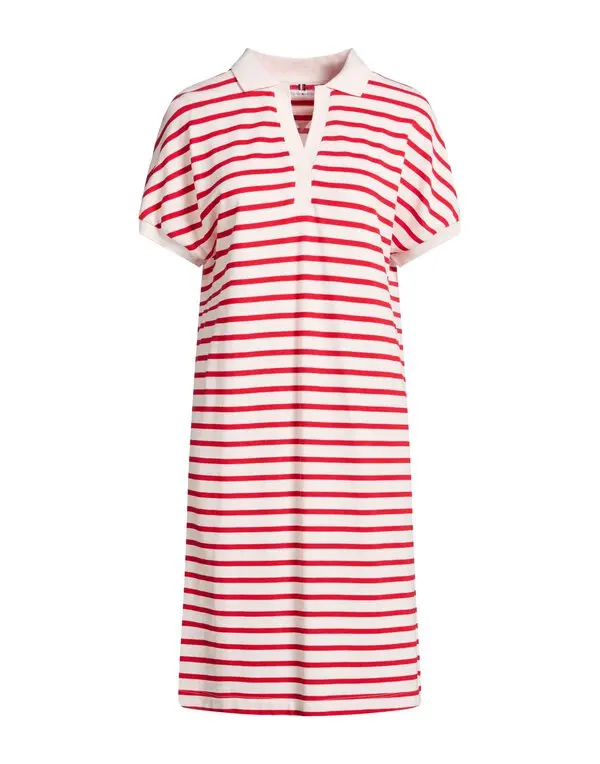 Tommy Hilfiger Midi Dress With Striped Pattern