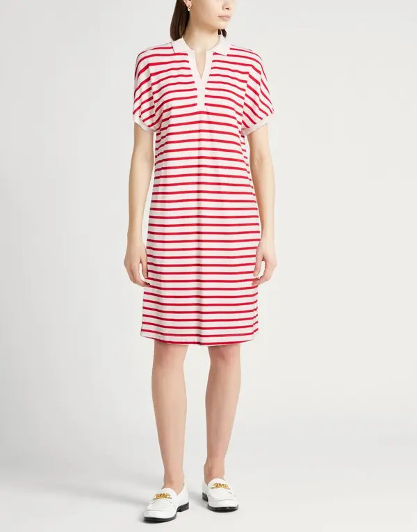 Tommy Hilfiger Midi Dress With Striped Pattern