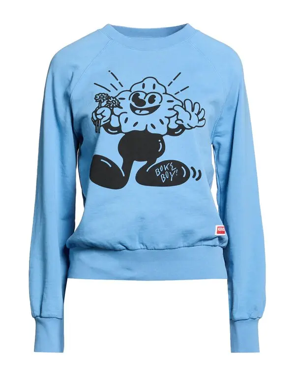 Kenzo Cotton Elastane Sweatshirt With Graphic Print
