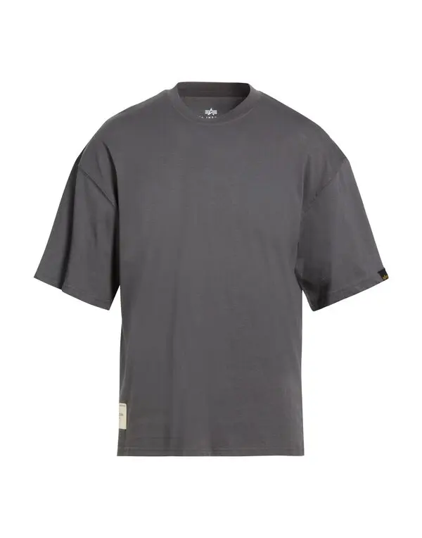 Alpha Industries T-shirt Size Cotton - Charcoal