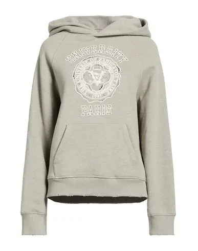 Zadig&Voltaire Light Cotton And Polyester Sweatshirt With Distressed Details And Embellishments