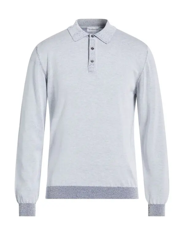 BELLWOOD Long Sleeve Cotton Polo Sweater