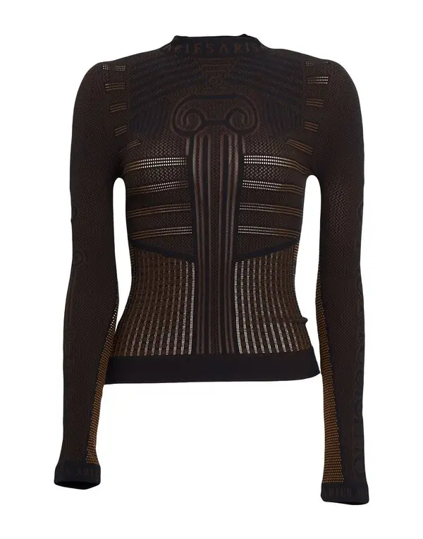 Aries Long Sleeve Mock Neck T-shirt