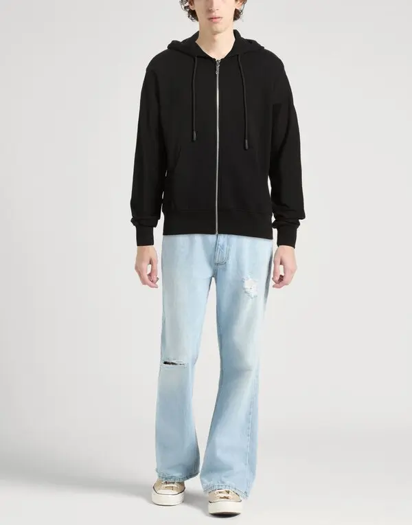 DISCLAIMER Cotton French Terry Zip-up Hoodie