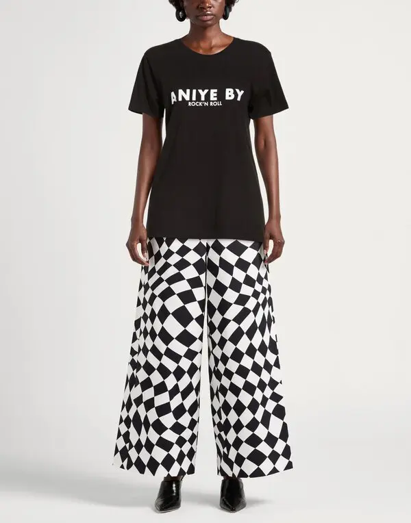 ANIYE BY Logo Cotton T-shirt - Black