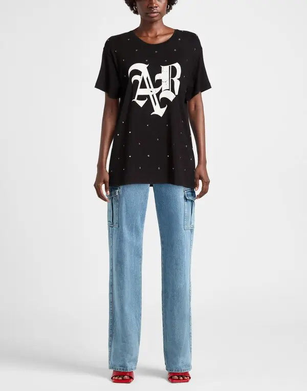 ANIYE BY Embellished Cotton T-shirt
