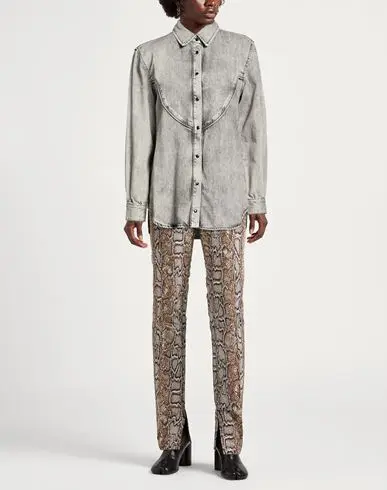 Pinko Cotton Lyocell Denim Shirt