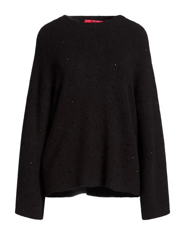ANIYE BY Crewneck Embellished Pullover Sweater