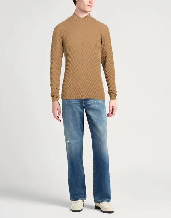 Giorgio Armani Virgin Wool & Polyester Knit Turtleneck