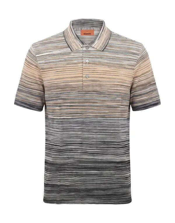 Missoni Polo Shirt Size Cotton - Beige
