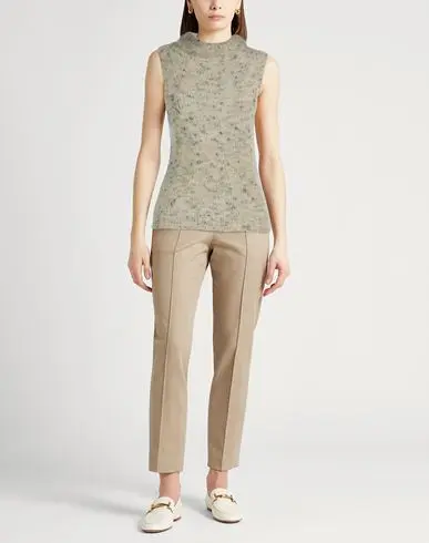 ALYSI Sleeveless Turtleneck Sweater