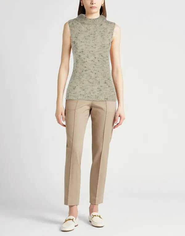ALYSI Sleeveless Turtleneck Sweater
