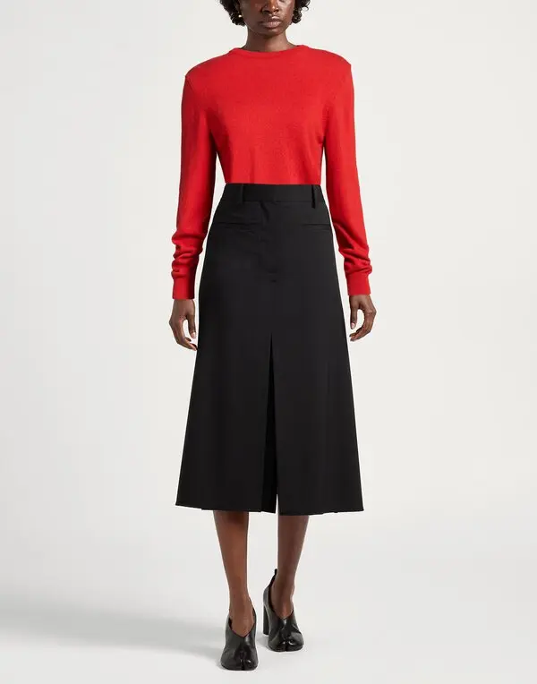 VICOLO Crew Neck Long Sleeve Sweater