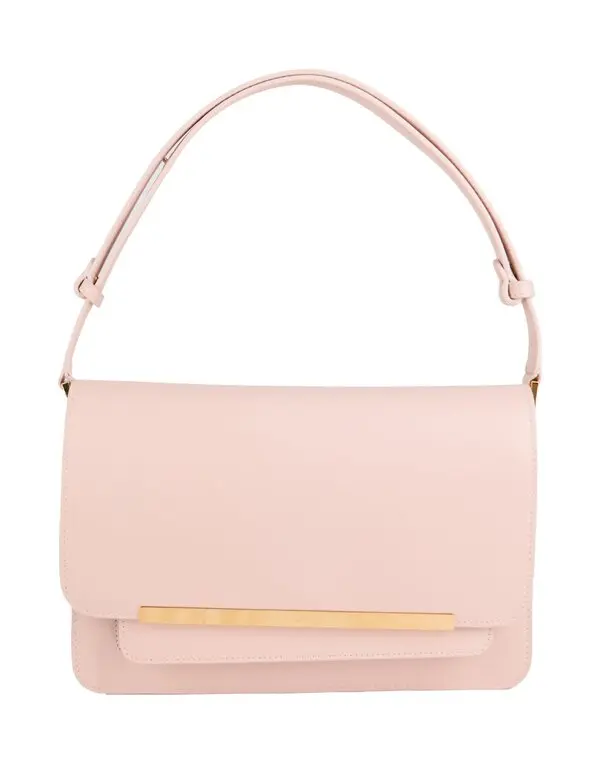 N°21 Leather Flap Handbag With Top Handle