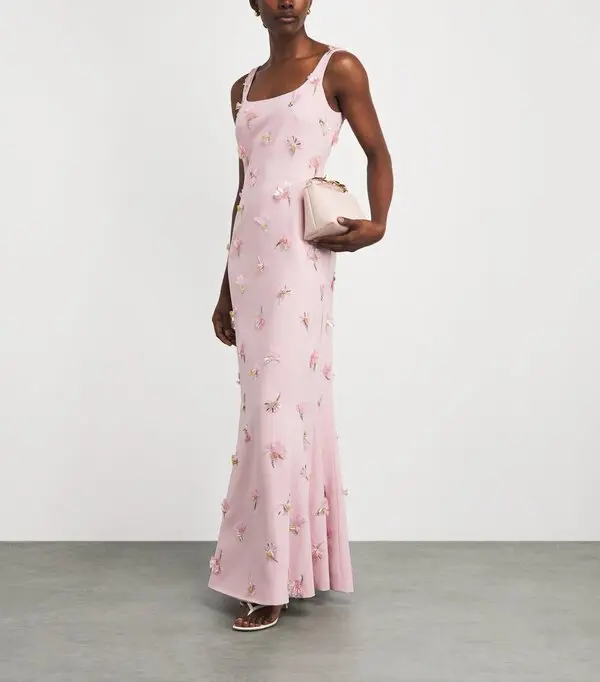 Simkhai Embellished Briella Gown - Pink