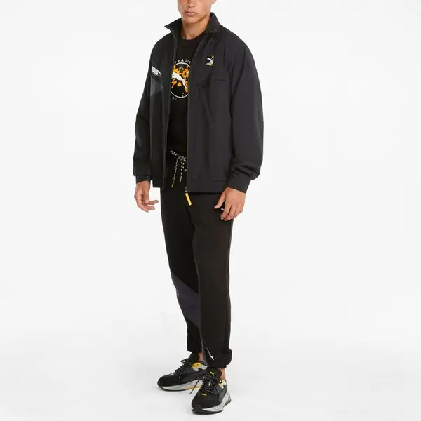 PUMA International Winterized Woven Jacket 'black