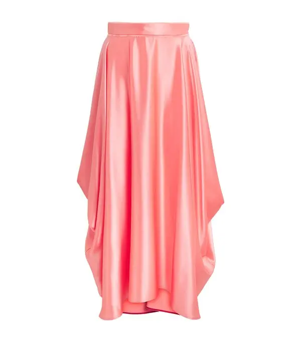 ROKSANDA Satin Amari Midi Skirt