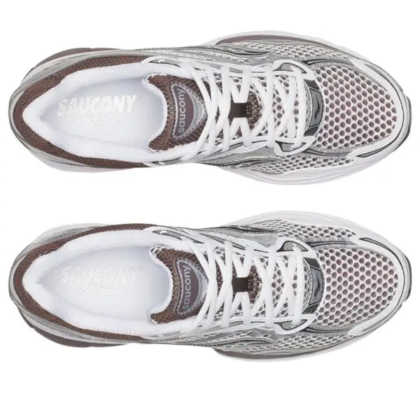 Saucony Progrid Omni Og Sneakers - White/brown