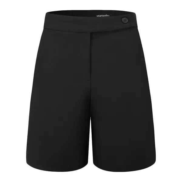 SMART AND JOY Elegant Stretch Bermuda Shorts