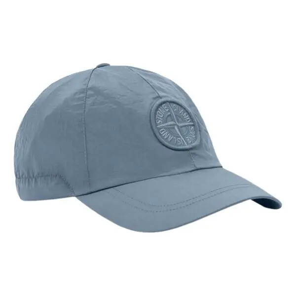 Stone Island Nylon Metal Econyl Baseball Cap - Avio Blue