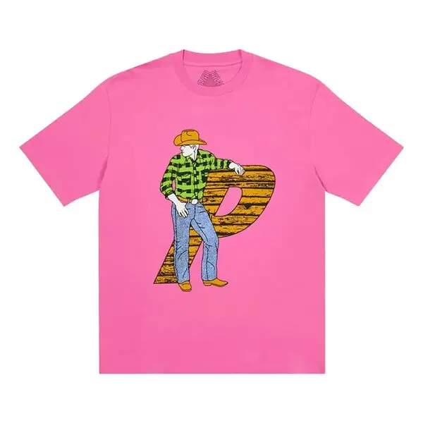 PALACE Fw22 Saddle Up T-shirt - Pink