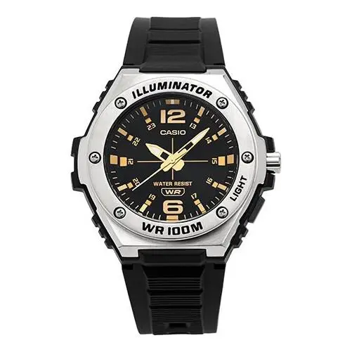 Casio Analog Watch With 100m Water Resistance - Black