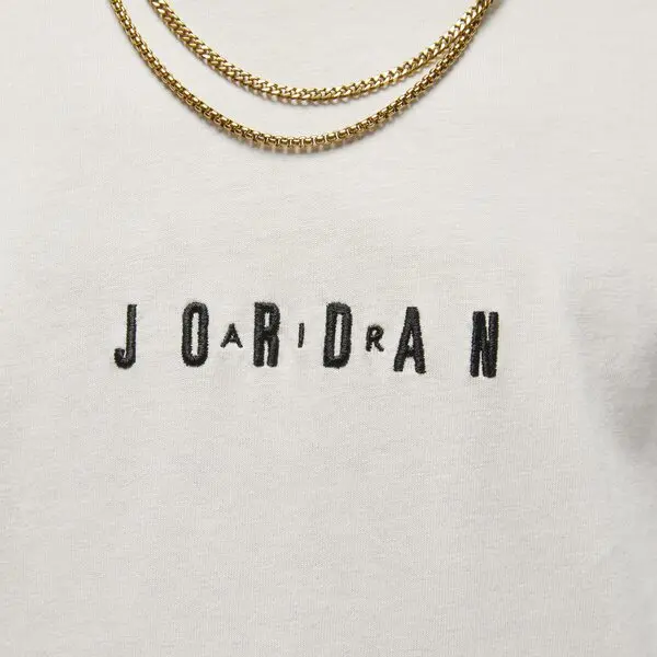 JORDAN Emb T-shirt - White