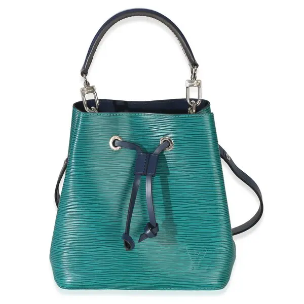 LOUIS VUITTON Emerald Indigo Epi Neonoe Bb Bag - Green