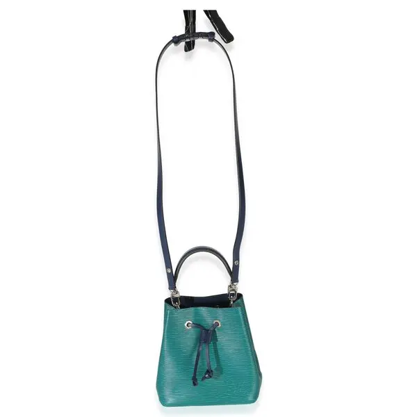 LOUIS VUITTON Emerald Indigo Epi Neonoe Bb Bag - Green