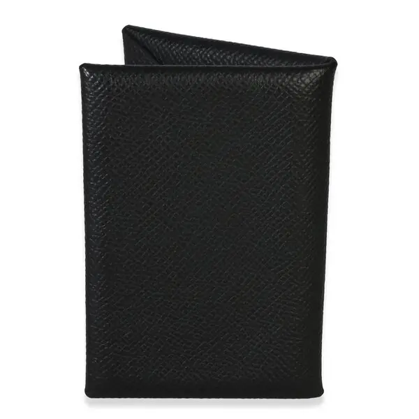 Hermès Epsom Calvi Card Holder