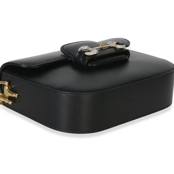 Gucci Azalea Calfskin Crystal Horsebit 1955 Shoulder Bag