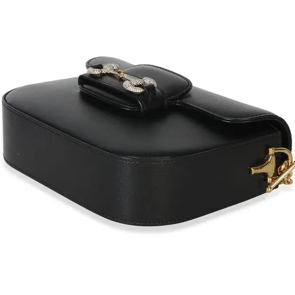 Gucci Azalea Calfskin Crystal Horsebit 1955 Shoulder Bag