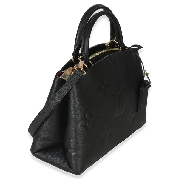 LOUIS VUITTON Monogram Giant Empreinte Petit Palais - Black