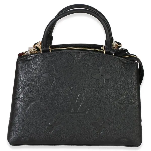 LOUIS VUITTON Monogram Giant Empreinte Petit Palais - Black