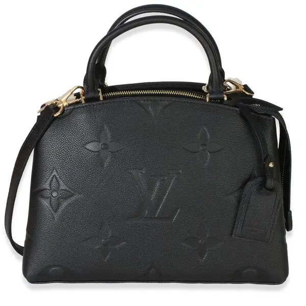 LOUIS VUITTON Monogram Giant Empreinte Petit Palais - Black