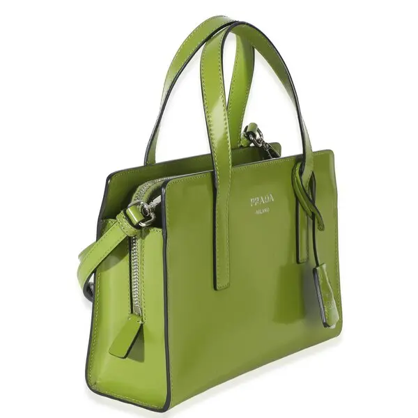 Prada Brushed Leather Re-edition 1995 Bag - Green