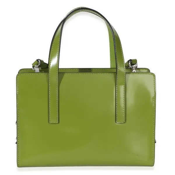 Prada Brushed Leather Re-edition 1995 Bag - Green