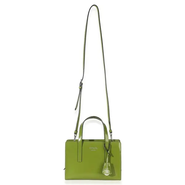 Prada Brushed Leather Re-edition 1995 Bag - Green