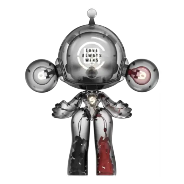 POP MART X Clot Skullpanda Mega Invincible Love Figure 1000 - Multi-color