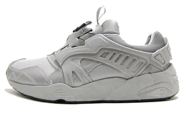 PUMA Disc Blaze Reflective Sneakers - Silver/black