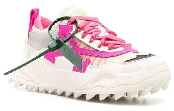 Off-White Odsy-1000 Low-top Sneakers - White/pink