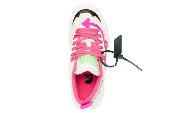 Off-White Odsy-1000 Low-top Sneakers - White/pink
