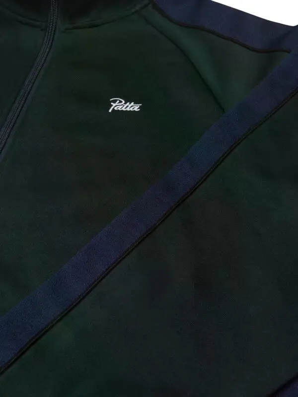 PATTA Zip-up High-collar Sweatshirt