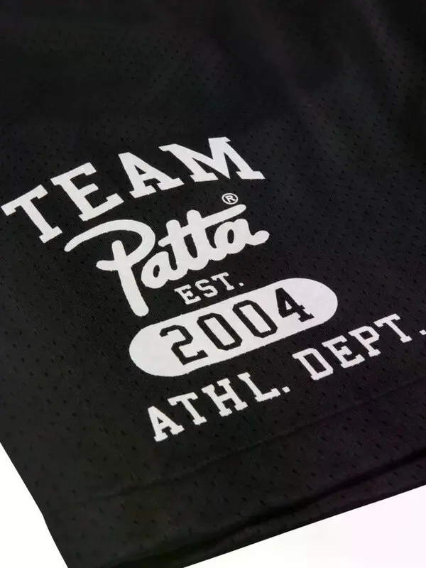 PATTA Elastic-waist Track Shorts